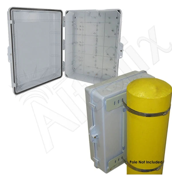 Altelix 17x14x6 PC + ABS Weatherproof Utility Box NEMA Enclosure with ...